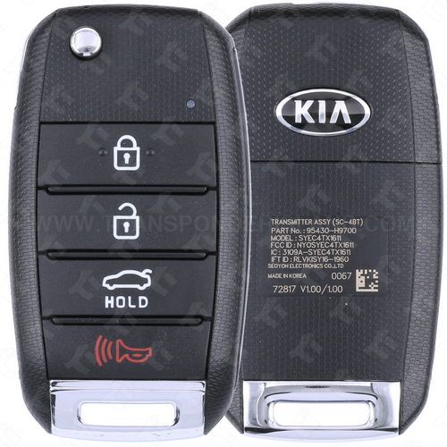 Kia Rio Key - NYOSYEC4TX1611 - KK12 95430-H9700